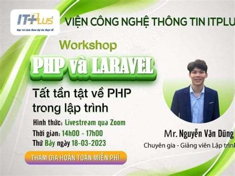 Workshop Online Php VÀ Laravel TẤt TẦn TẬt VỀ Php Trong LẬp TrÌnh” 🔰