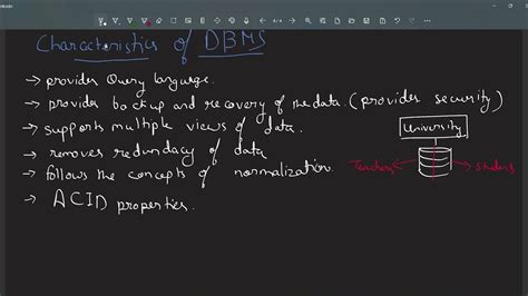 Characteristics And History Of Dbms Dbms Tutorial For Beginners Part
