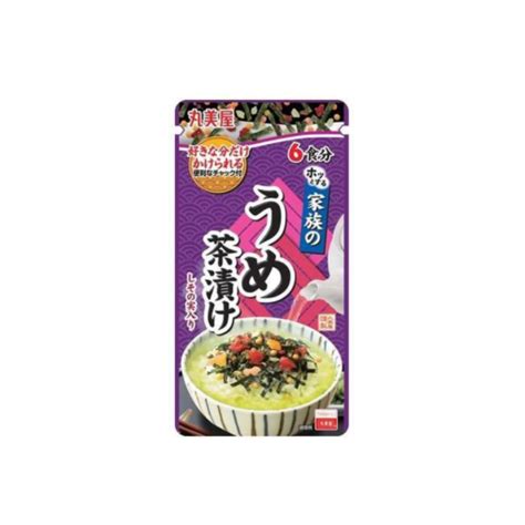 BỘt RẮc Marumiya Ume Chazuke Shio No Mi Iri 6p 40g Ichiban Market