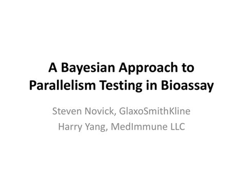 Testing Two Curves For Parallelism