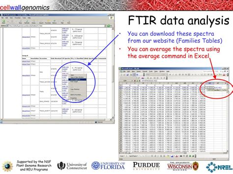 PPT FTIR Data Analysis Tutorial PowerPoint Presentation Free Download ID