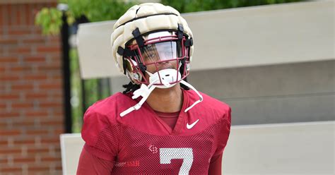 Florida State spring football practice footage
