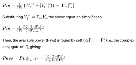 Available And Transducer Power Gain In Two Port Networks Derivation And Formulas Rahsoft