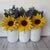 Black Matte Vase No Flowers Mason Jar Only Etsy