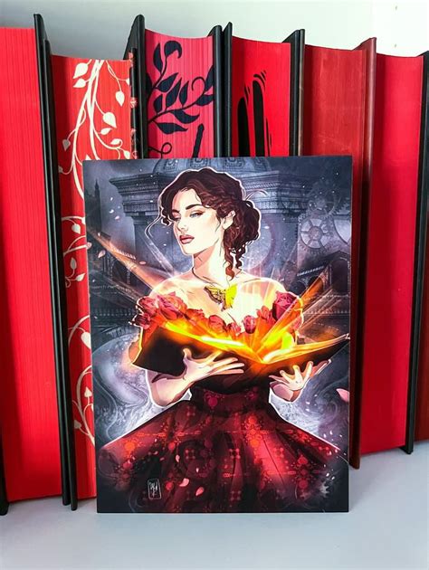 5x7 Clockwork Princess Art Print Tessa Gray Character Art Fan Art Infe