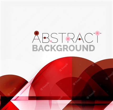 Premium Vector Geometric Design Abstract Background Circles