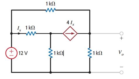 solved find i0 in the network using nodal analysis find vo
