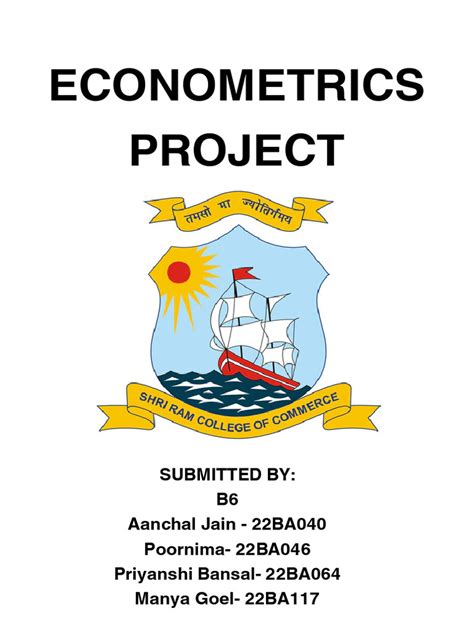 Econometrics Project Pdf Errors And Residuals Cancer