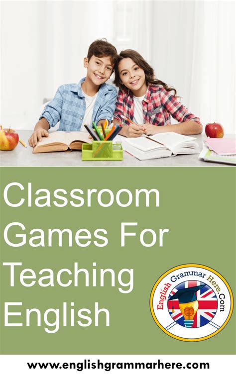 Classroom Games For Teaching English Esl Classroom Games English