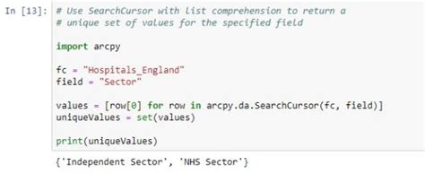 Using Arcpys Searchcursor For Selecting And Returning Records
