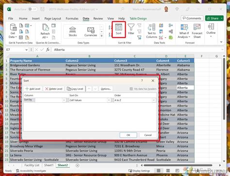 How To Structure Collected Data In Excel Winbuzzer