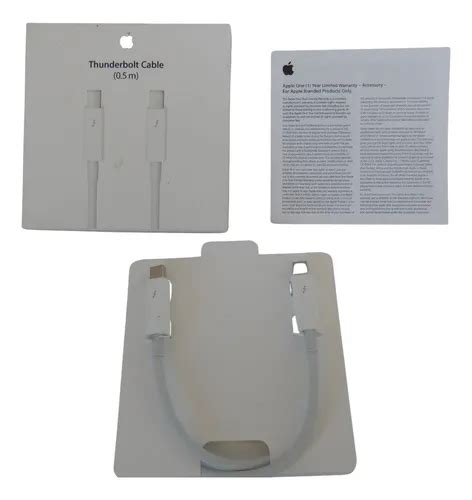 Apple A1410 Thunderbolt Cable 05 M Original Blanco Mercadolibre