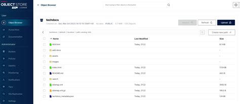 the documentation techdocs in tap dokyung s devooops