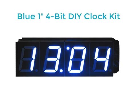 Soldering 1 Inch 4 Bit Digital Alarm Clock Diy Kit