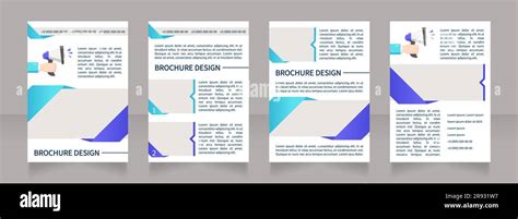 Offline Recruitment Methods Blank Brochure Layout Design Stock Vector Image And Art Alamy