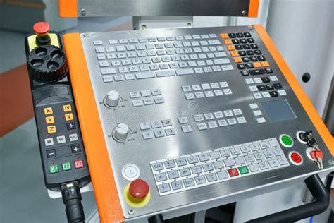 CNC Machine Stock Image Image Of Factory Keypad Industry