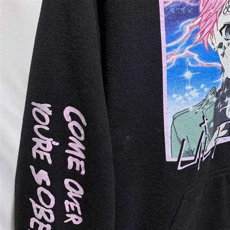 Lil Peep Lil Peep Come Over When Youre Sober Hoodie Sweatshirt Medium