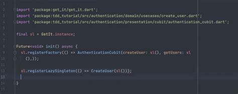 Getit Dependency Injection Bloc Cubit Learn Flutter
