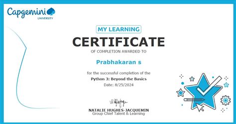 prabhakaran s on linkedin i am happy to share that i have completed