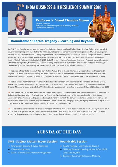 Sourav Mukherjee On Linkedin Businessresilience Summits