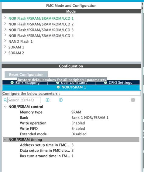 Solved Fmc Does Not Trigger Write Enable On Sram Stmicroelectronics Community