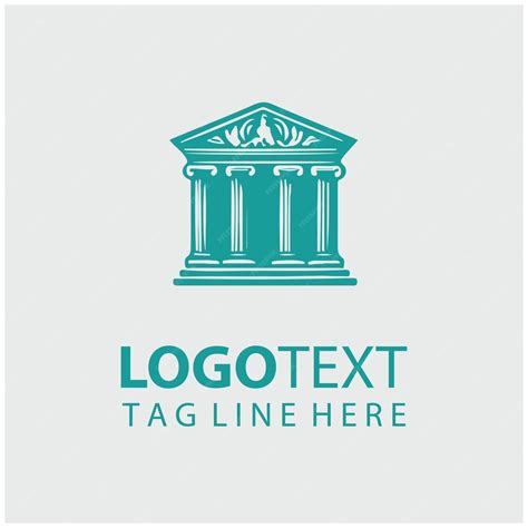 Premium Vector Classical Column Logo Illustrations