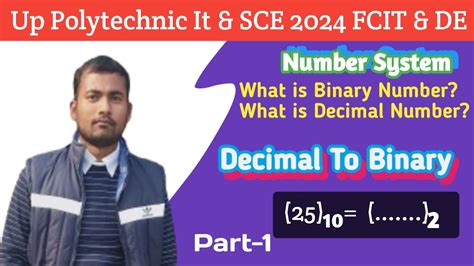 Number System Decimal To Binary Number How To Convert Decimal To