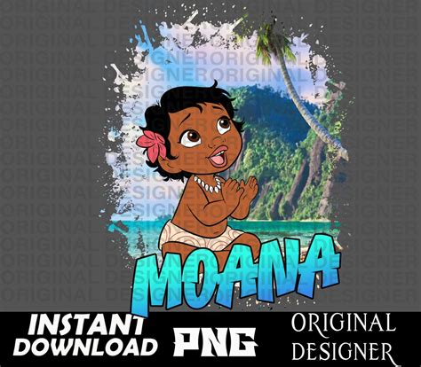 Moana Png Moana Shirt Design Moana Printable Cut File Moana Download Png Moana Sublimation