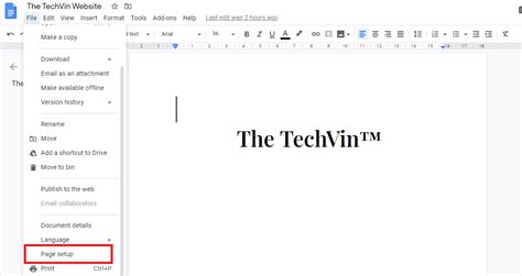 How To Make Landscape In Google Docs New Hutomo