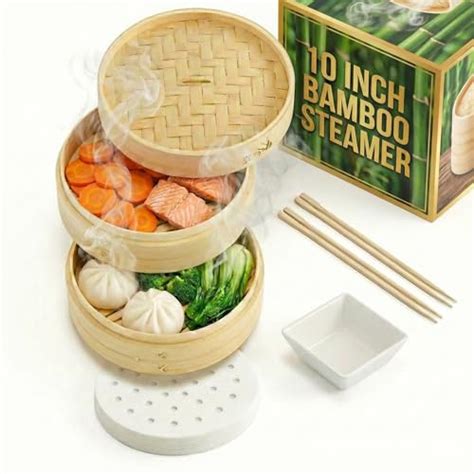 Best Bamboo Dim Sum Steamers For Home Cooking With Kitchen Pro