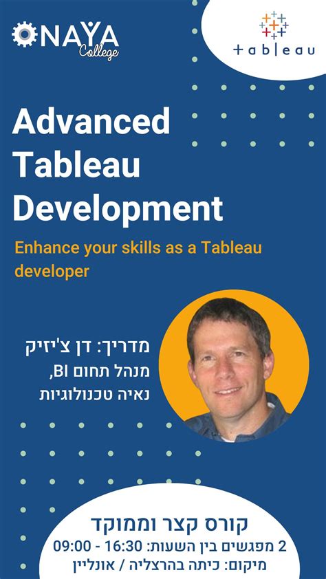 Naya College On Linkedin Advanced Tableau Development