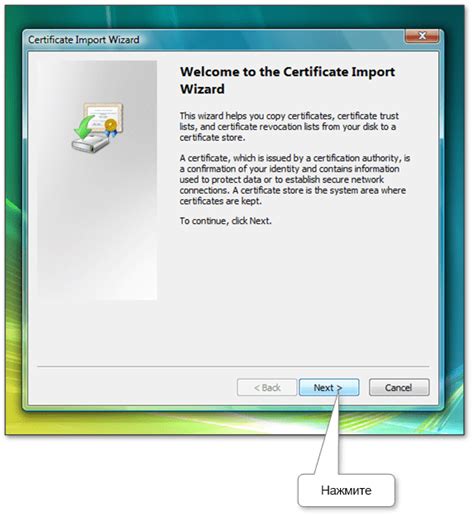 Windows Install Certificate