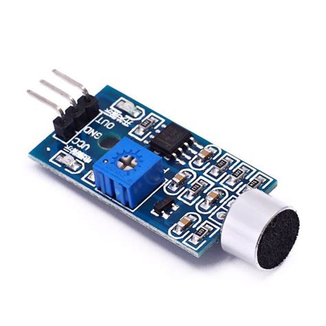 3pin Voice Sound Detection Sensor Module Intelligent Smart Robot