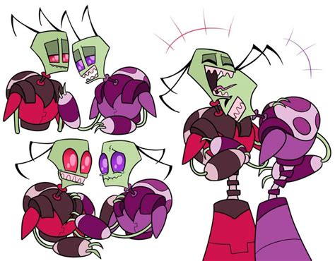 Épinglé Par Mio Brave Sur Invader Zim