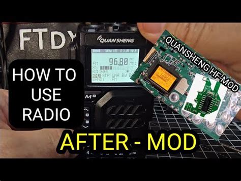 HF MODE NEW BOARD UVK5 HOW TO USE RADIO YouTube