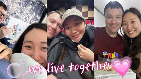 국제커플vlog 한국에서 함께 살아요and남자친구 생일 Youtube