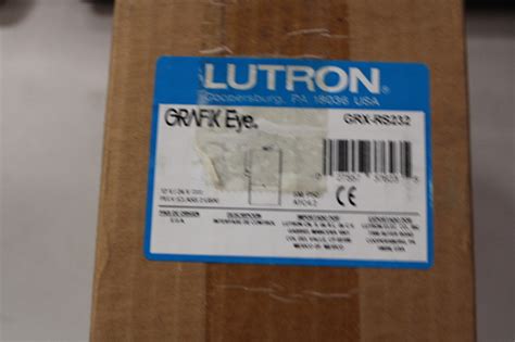Lutron Grx Rs232 Control Panels And Accessories Ea