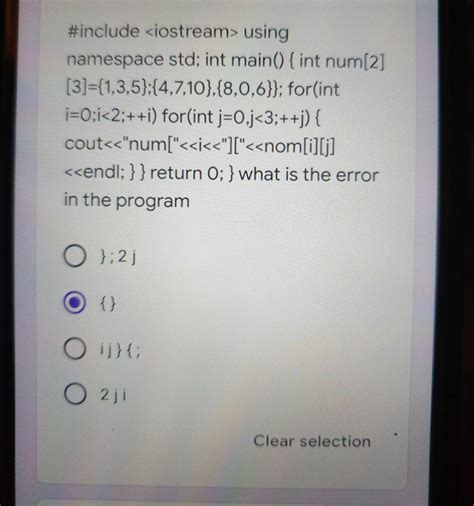 Solved Include Using Namespace Std Int Main Int