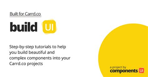 The Difference Between Components UI And Build UI