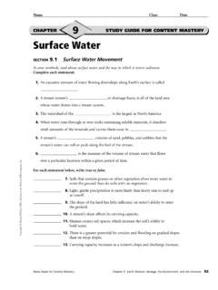 Name Class Date CHAPTER STUDY GUIDE FOR CONTENT Name Class Date Chapter Study Guide For