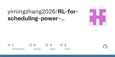github yimingzhang2026 rl for scheduling power allocation