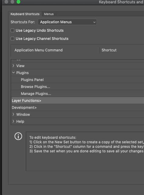 How To Set A Keyboard Shortcut For A Photoshop Uxp Plugin Uxp Plugin