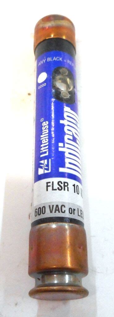 Littelfuse Indicator Fuse Flsr 10 Id Dual Element Lot Of 2
