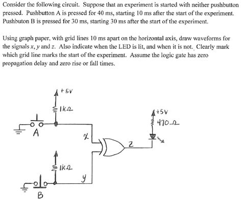 Consider The Following Circuit Suppose That An Chegg