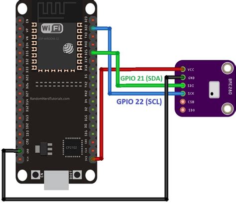 esp32 подключение датчиков