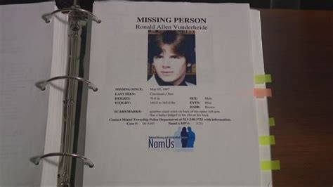 Ohio Police Seek New Leads In Cold Case Of Ronald Vonderheide Missing