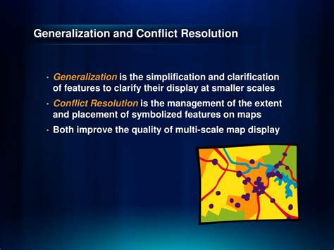 Ppt Generalization For Multi Scale Mapping Powerpoint Presentation