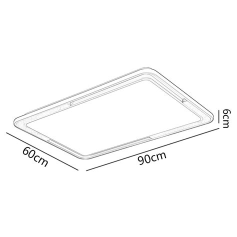 Led Flush Mount Rectangular Ceiling Light Yh2062