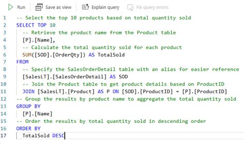 How To Use The Copilot Explain And Fix Quick Action Features In Fabric In The Sql Database