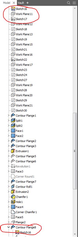Bug Inventor Causing A Cyclical Dependency By Consuming Sketch